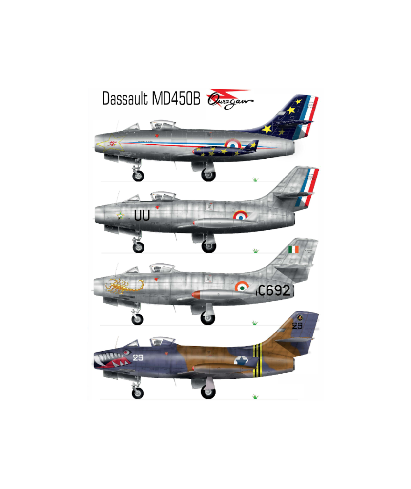 Dassault MD 450 Ouragan (tome 1)